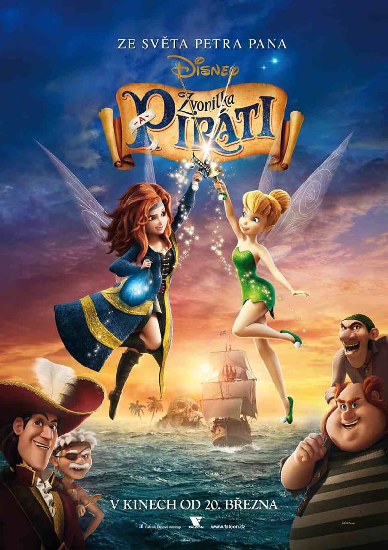 Zvonilka a piráti / The Pirate Fairy – recenze | Červenýkoberec.cz