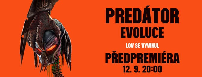 Předpremiéra filmu Predátor: Evoluce v Premiere Cinemas, Cinema City ...