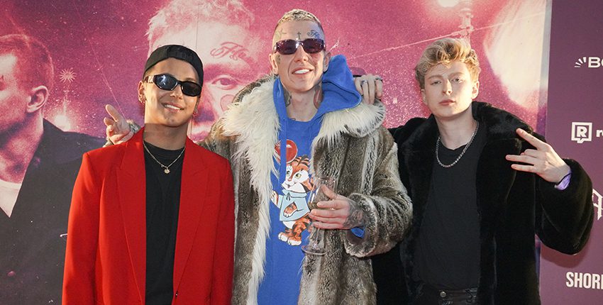 Na premiéru filmu BANGER. dorazil rapper Sergei Barracuda, Adam Mišík s ...