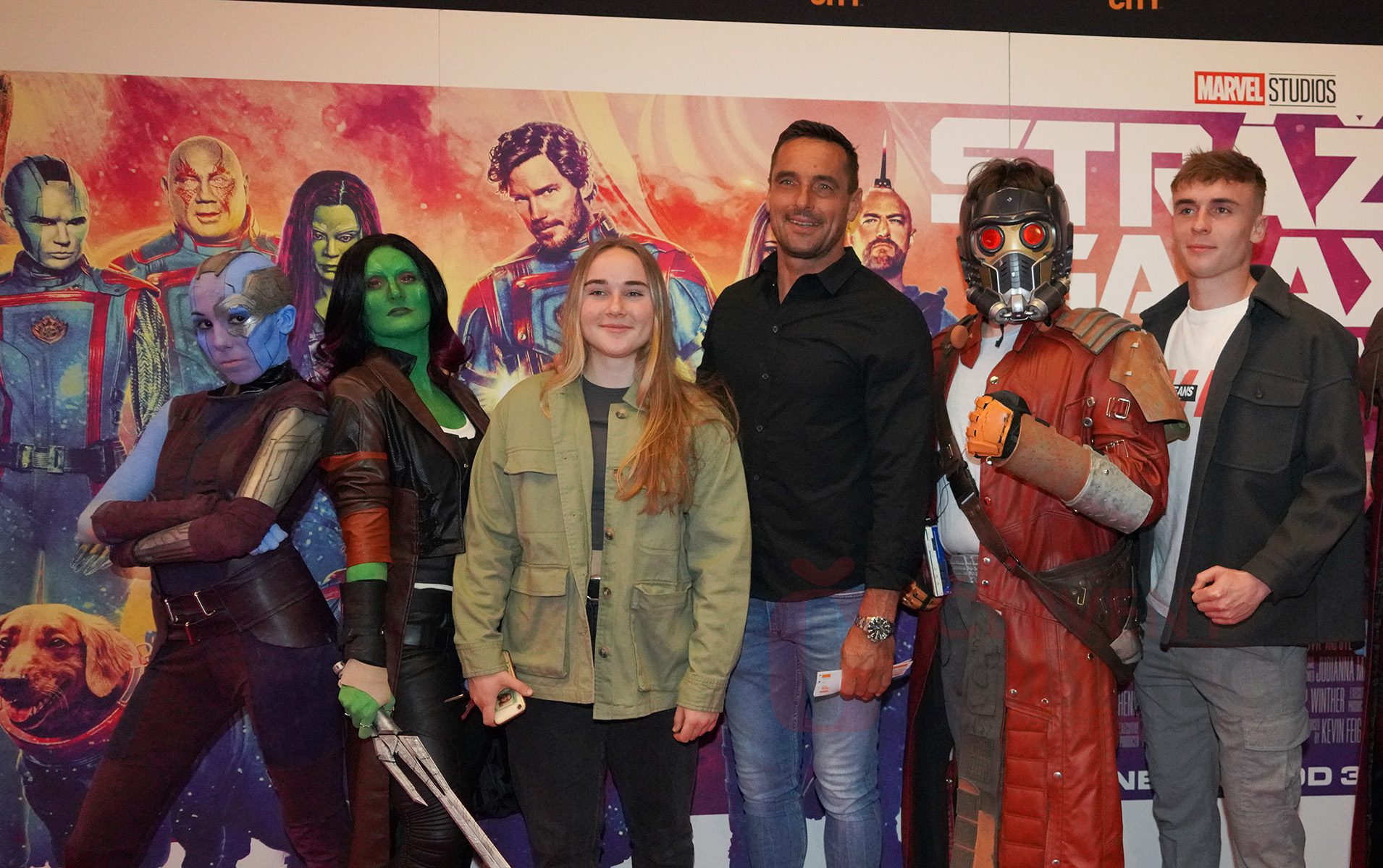 Premiéra Strážci Galaxie: Volume 3 a Nebula, Quill, Rocket, Gamora a ...
