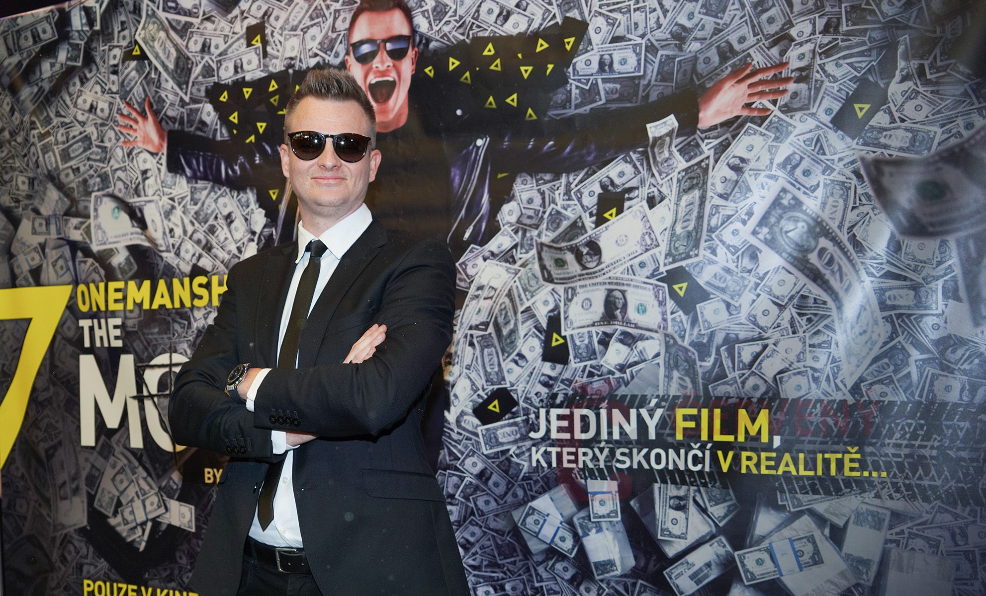 Kazma narušil tiskovou konferenci k filmu Tajný zákop a odhalil detaily ...