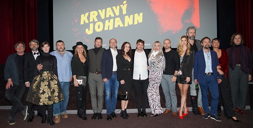 Premiéru českého fantasy hororu Krvavý Johann uvedli herci, tvůrci i ...